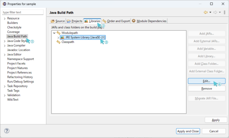【Eclipse】JRE・コンパイラのバージョン設定方法 | 中級開発者への道