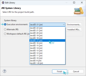【Eclipse】JRE・コンパイラのバージョン設定方法 | 中級開発者への道
