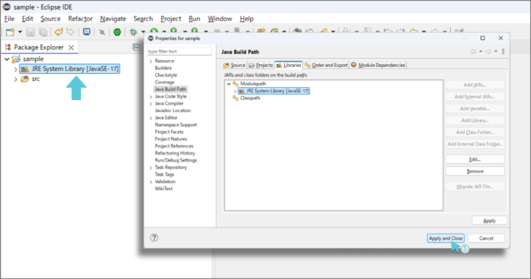 【Eclipse】JRE・コンパイラのバージョン設定方法 | 中級開発者への道
